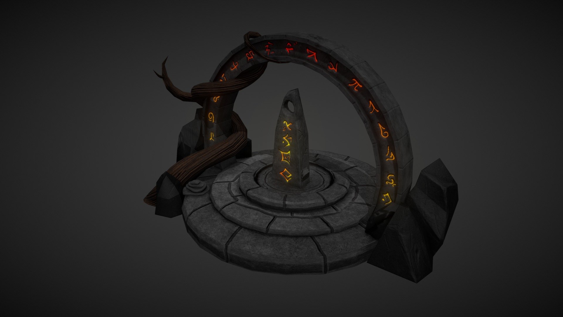 Runestone - 3D model by 3DSena [234332a] - Sketchfab