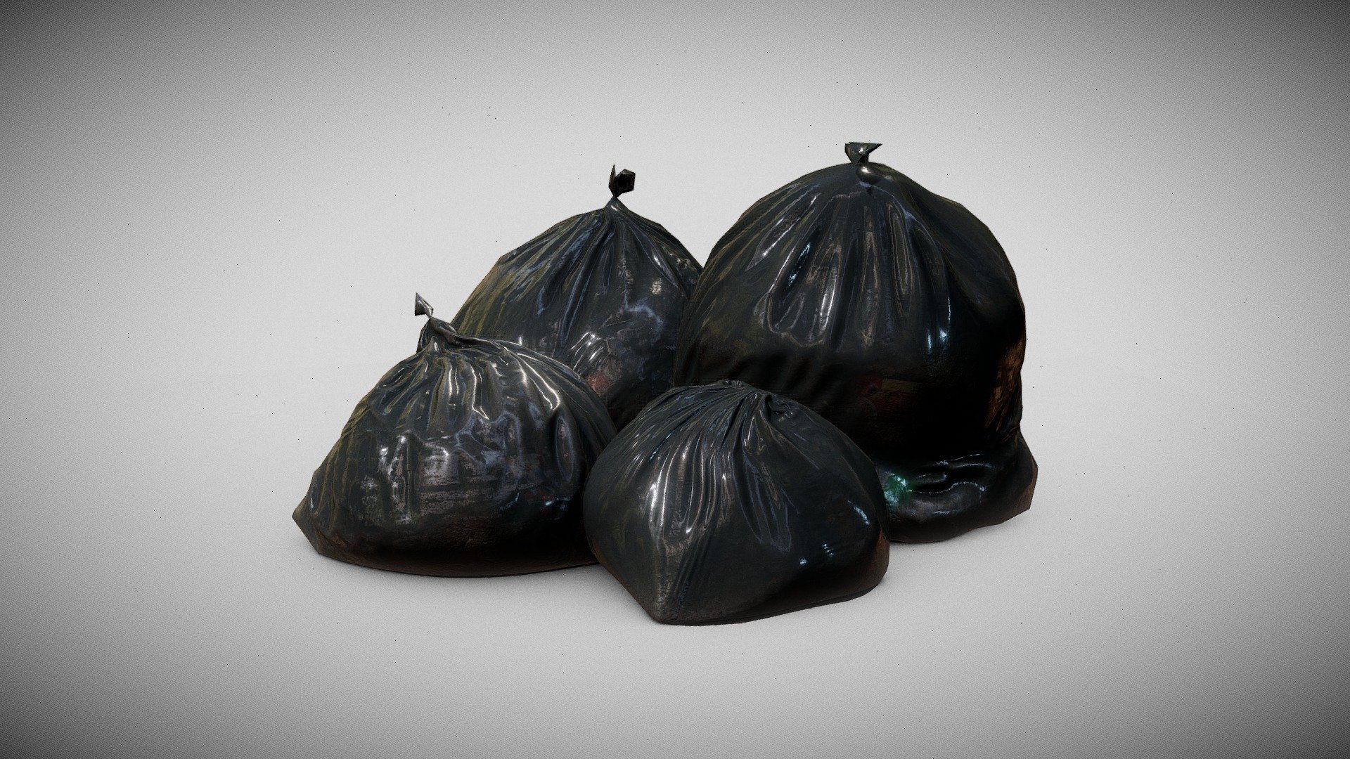 Trash bags - 3D model by LegendsVR (@legendsvrc) [2343a55] - Sketchfab