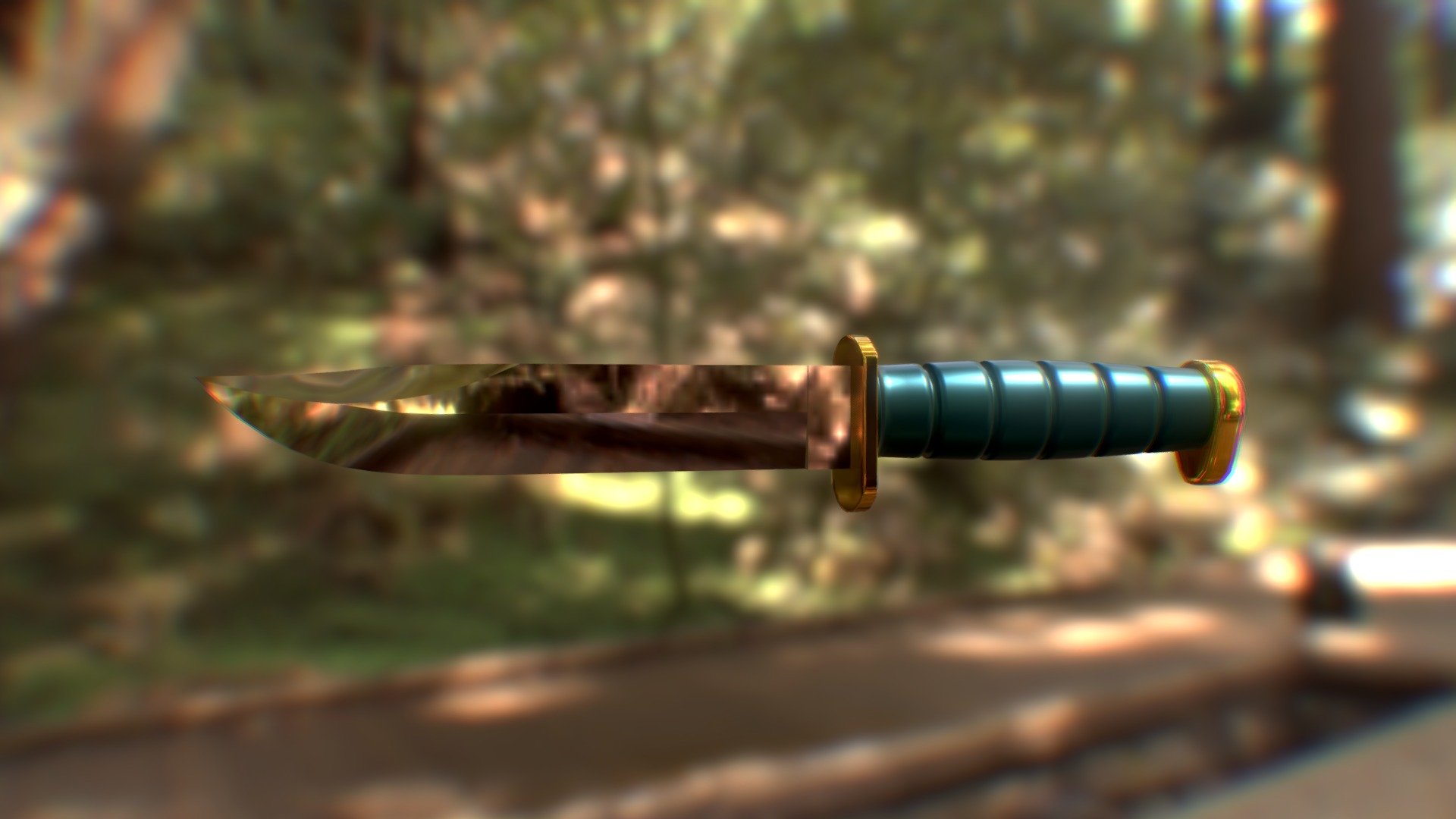 nóż - 3D model by hamletyzowanie [2343c31] - Sketchfab
