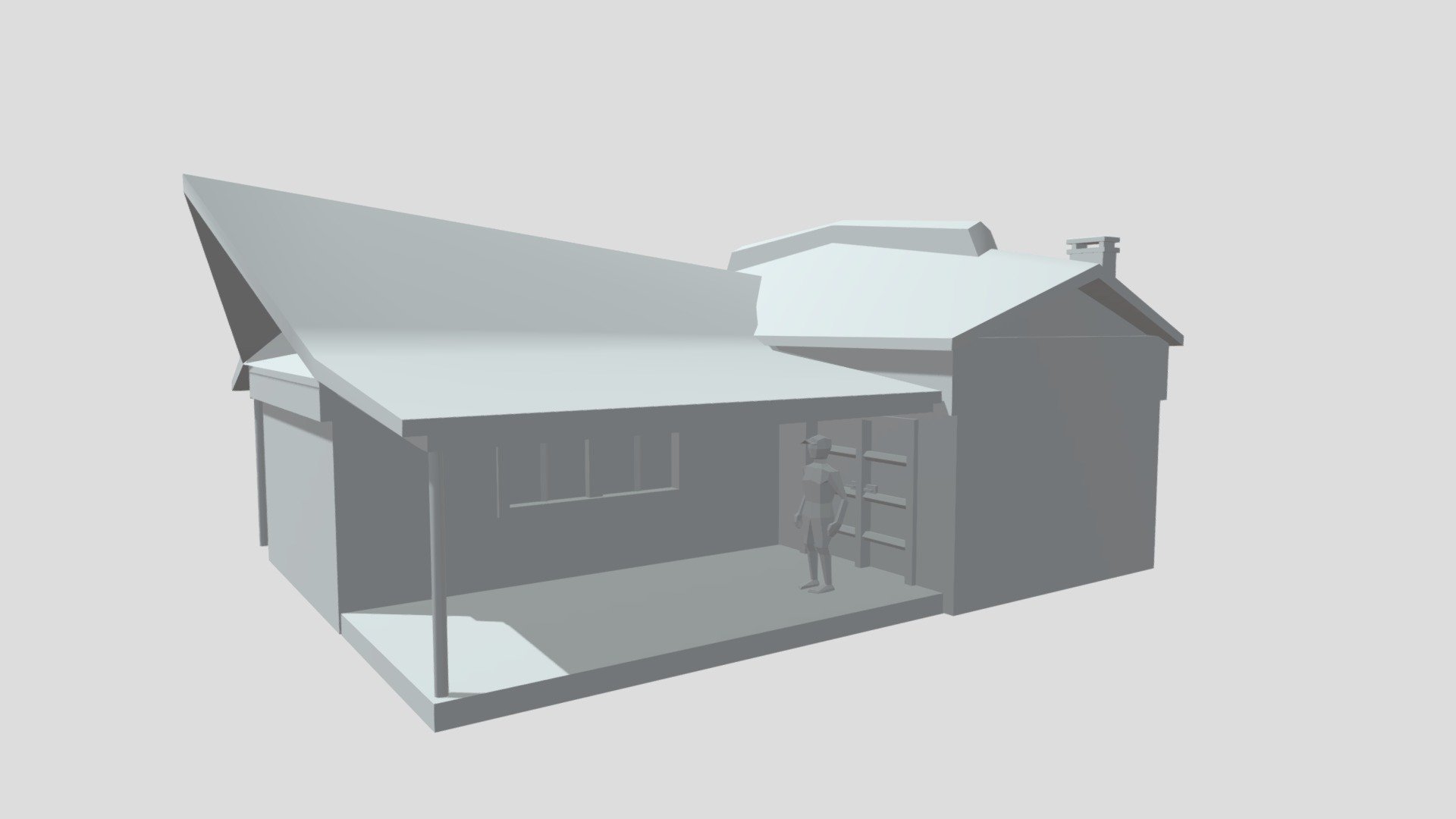 By the ocean - House model - 3D model by DjoniMeganck [2344201] - Sketchfab