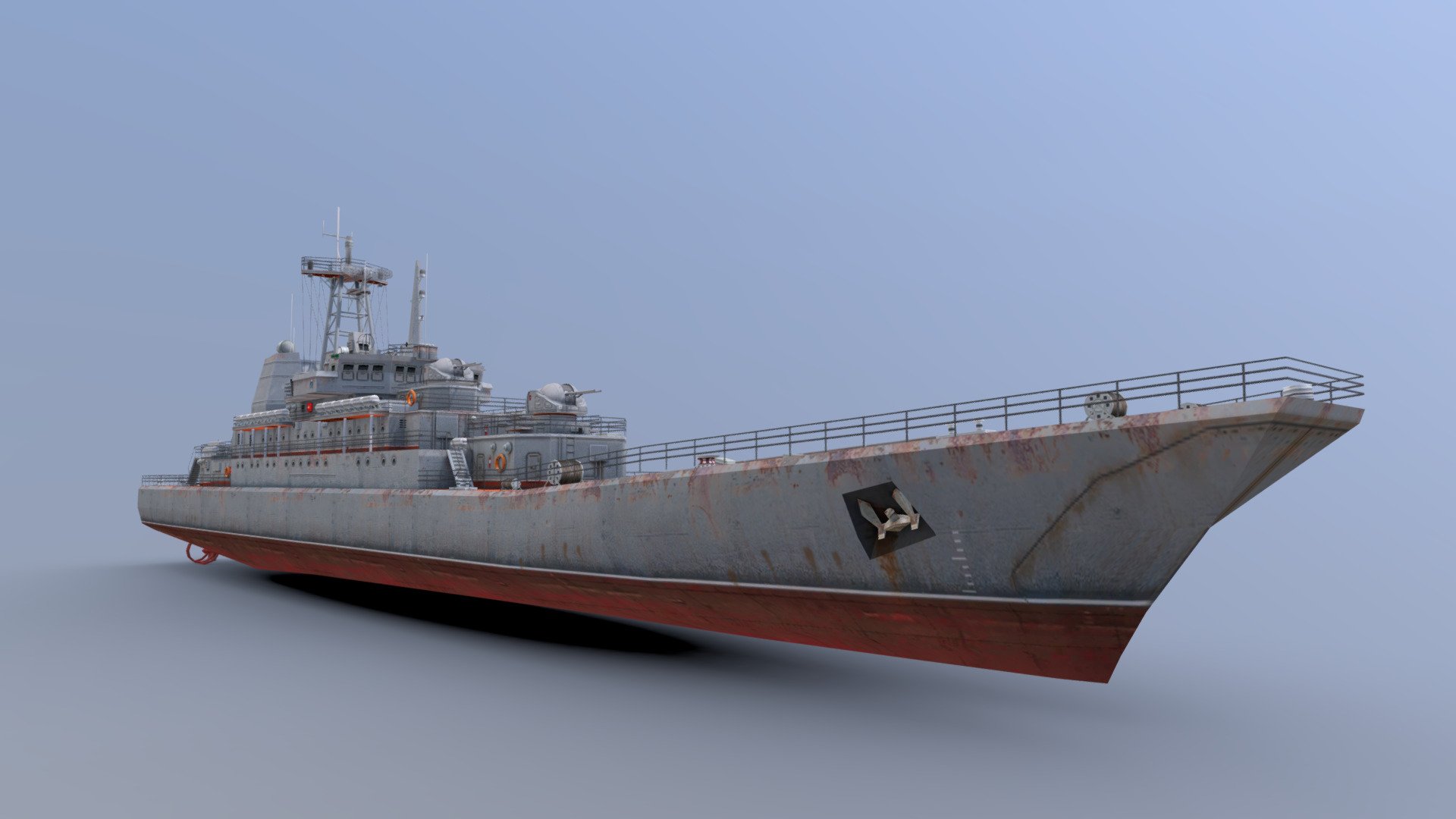 Ropucha-class landing ship - Download Free 3D model by 42manako ...