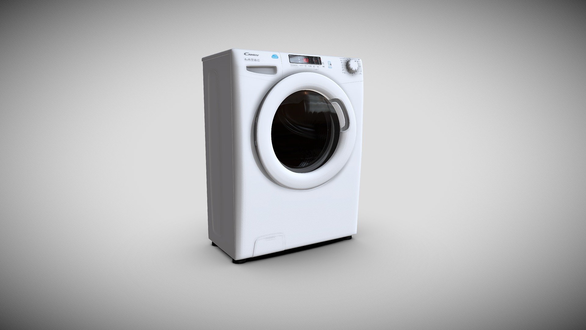 round washing machine - 3D model by NoOr (@NoOr-NoOr) [2347713] - Sketchfab