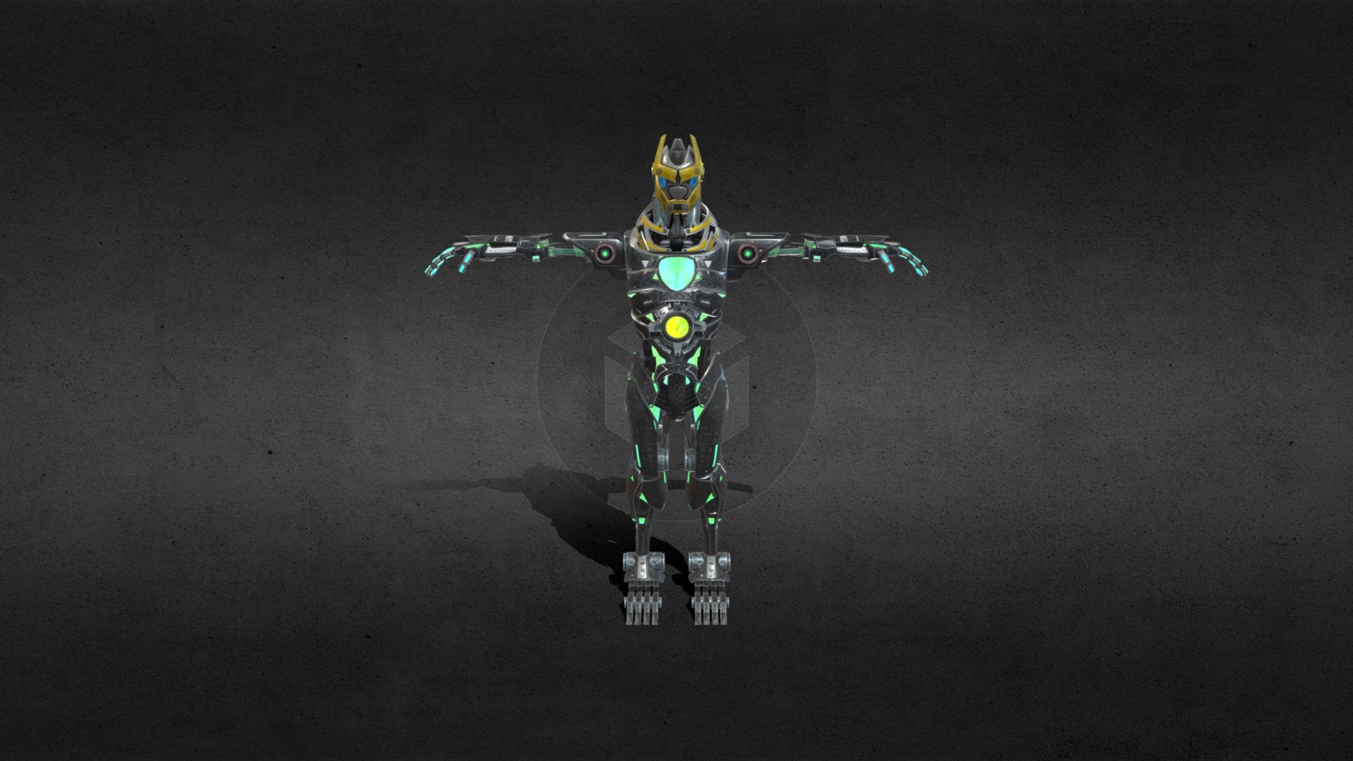 Bee Head Robot - 3D model by REDU3DTeam [2347753] - Sketchfab