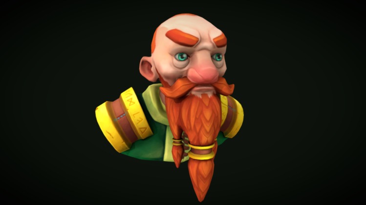 Dwarf - 3D model by alkocheev [2347a8c] - Sketchfab