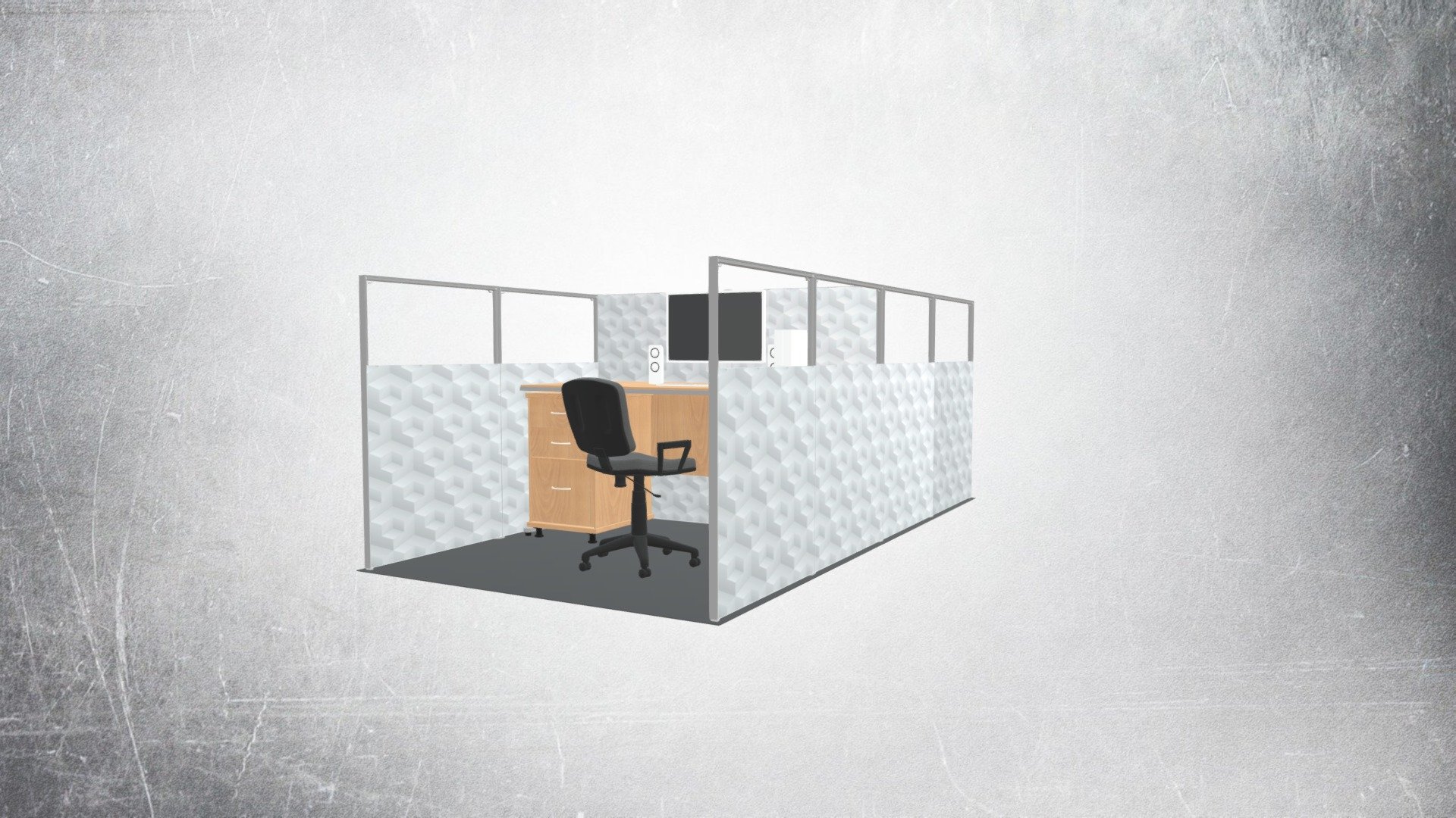 QSEG Cubicle - Double - Print+TPU B - Download Free 3D model by ...