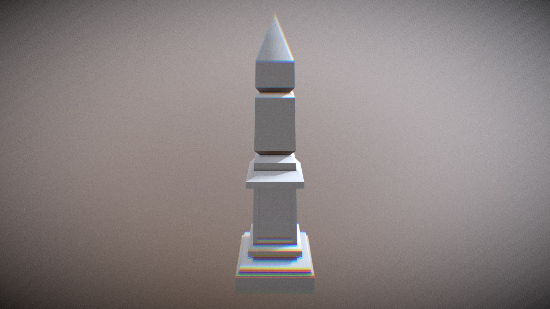 Obelisk - 3D model by OlhoManso [234942f] - Sketchfab