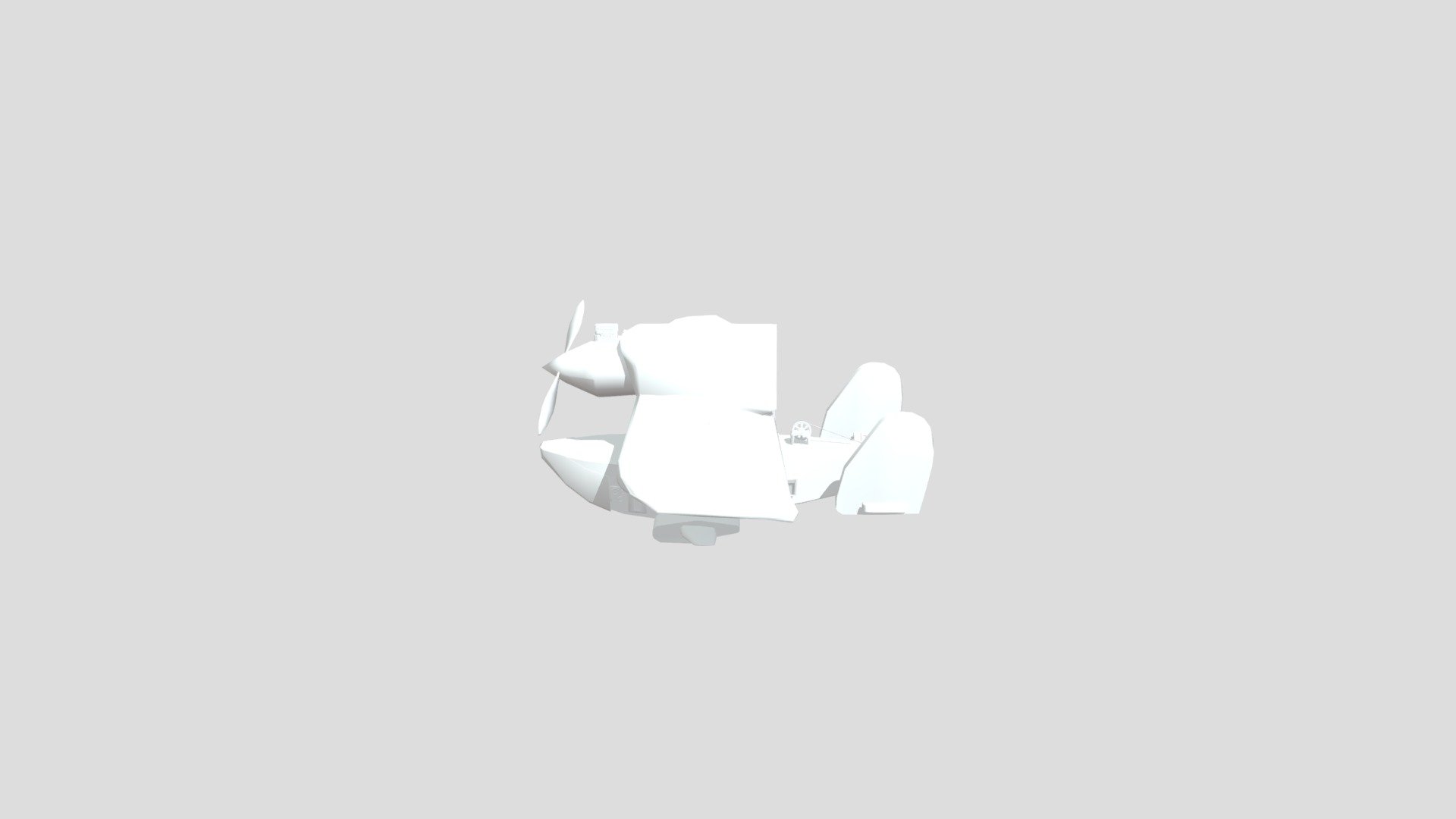 Tsimafei Trushkin rustborn plane, DAE, GGP 02 - Download Free 3D model ...