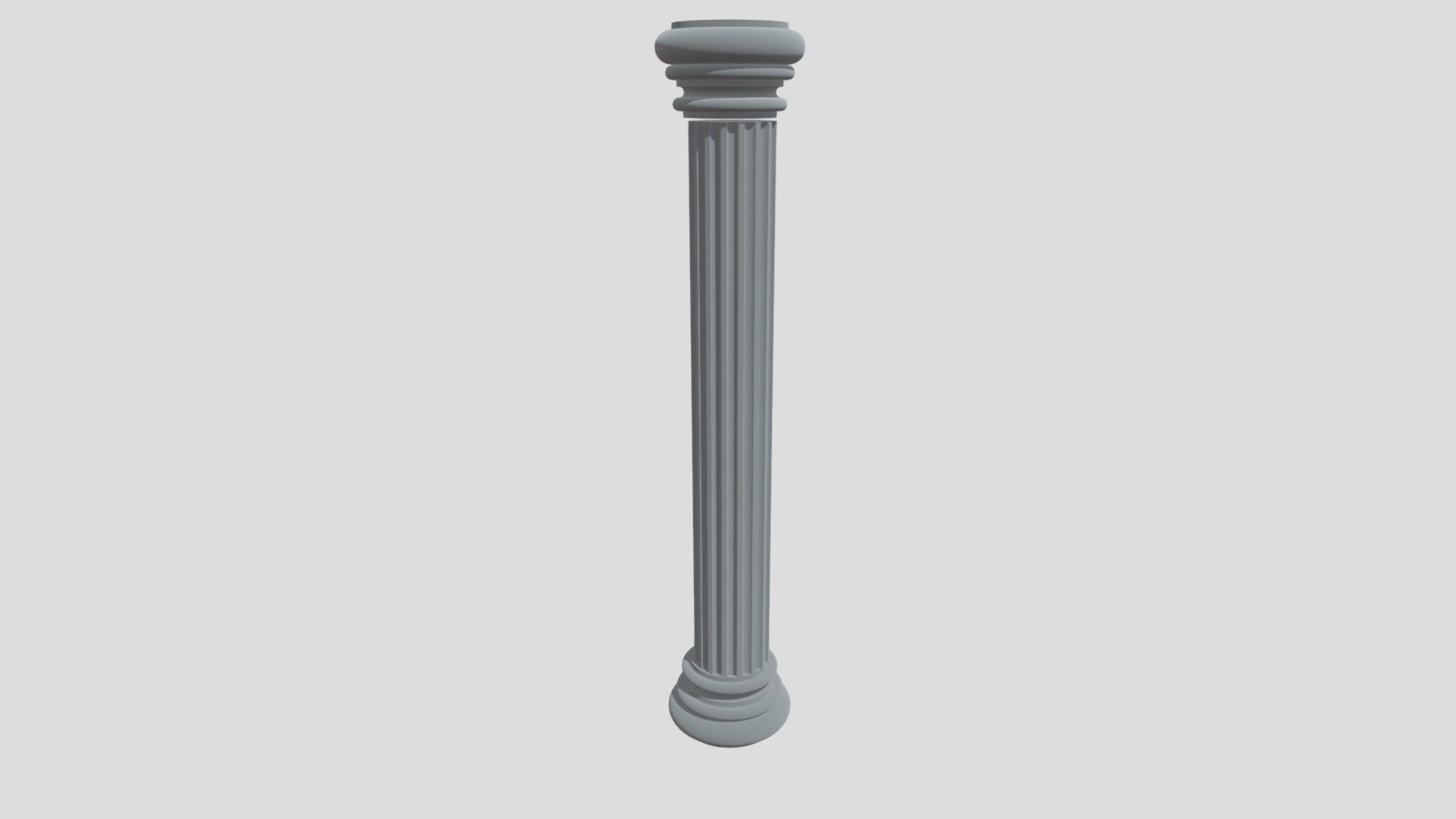 Columna Estriada Redonda 2 - 3D model by arquiporsa [234a3d6] - Sketchfab