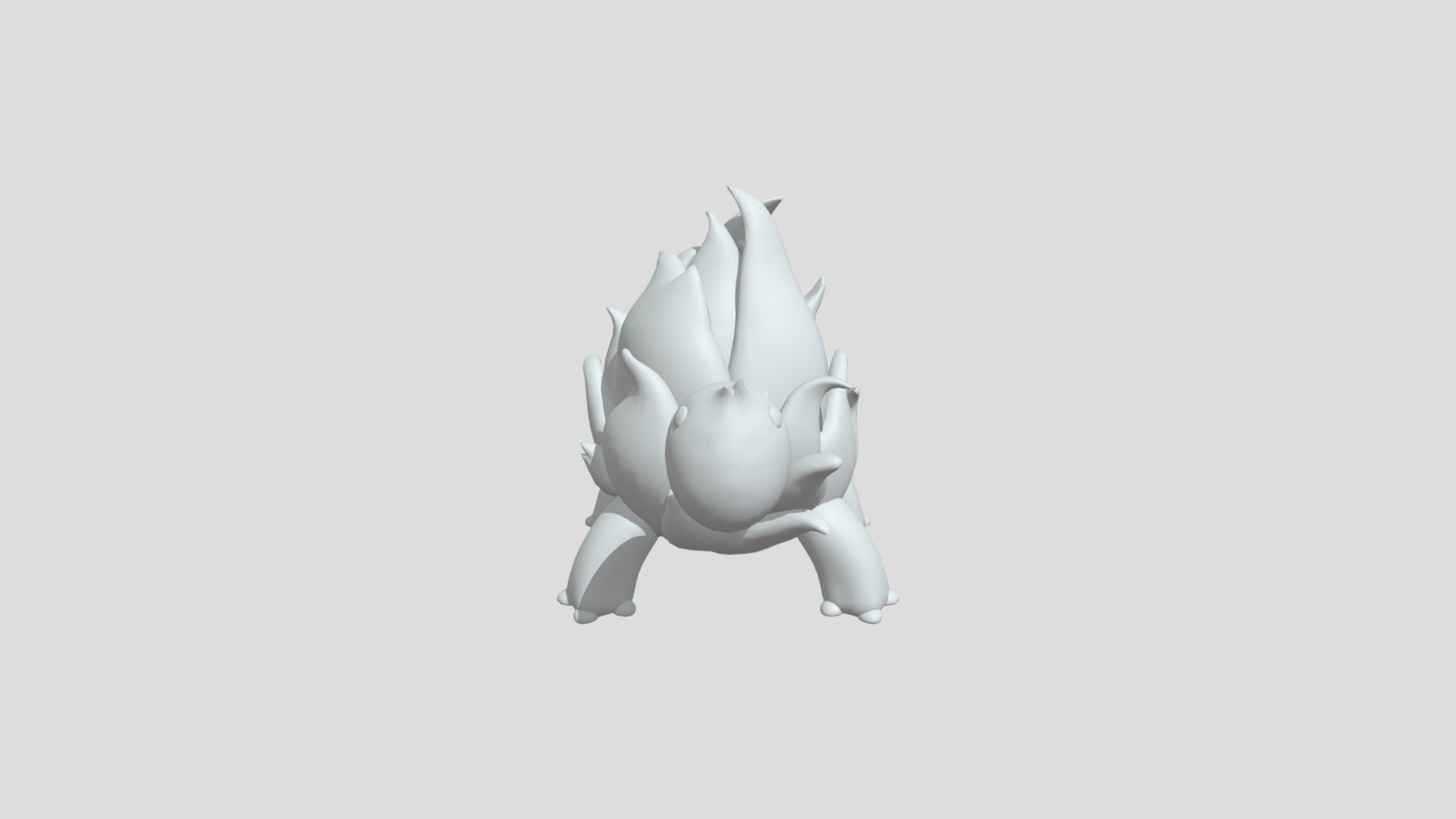 WIP Cute Creature - 3D model by Heather Delaere (@HeatherDelaere ...