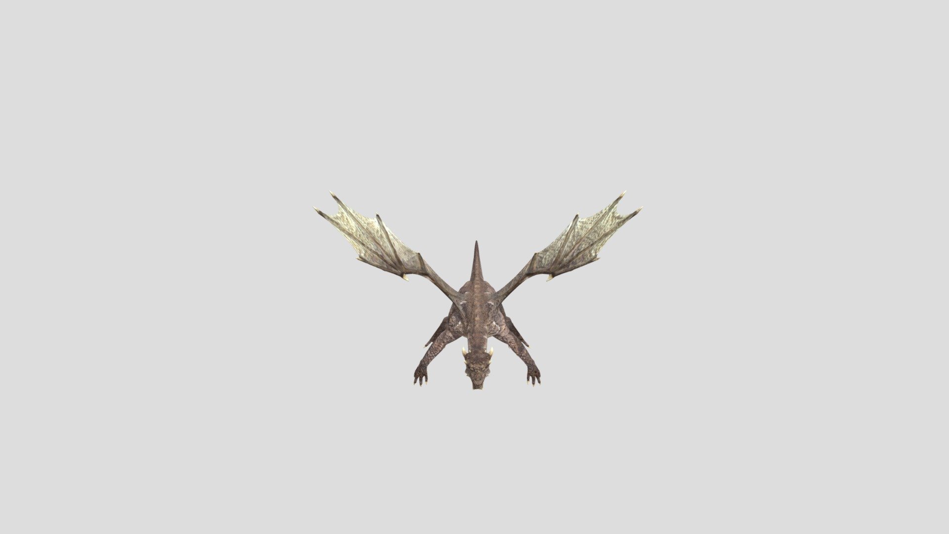 Drache - Download Free 3D model by Modbuff (@CGreature) [234afa3 ...