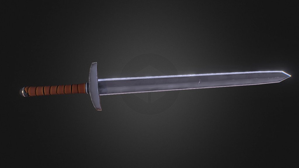 Iron Sword - 3D model by mazuqueli [234b79d] - Sketchfab