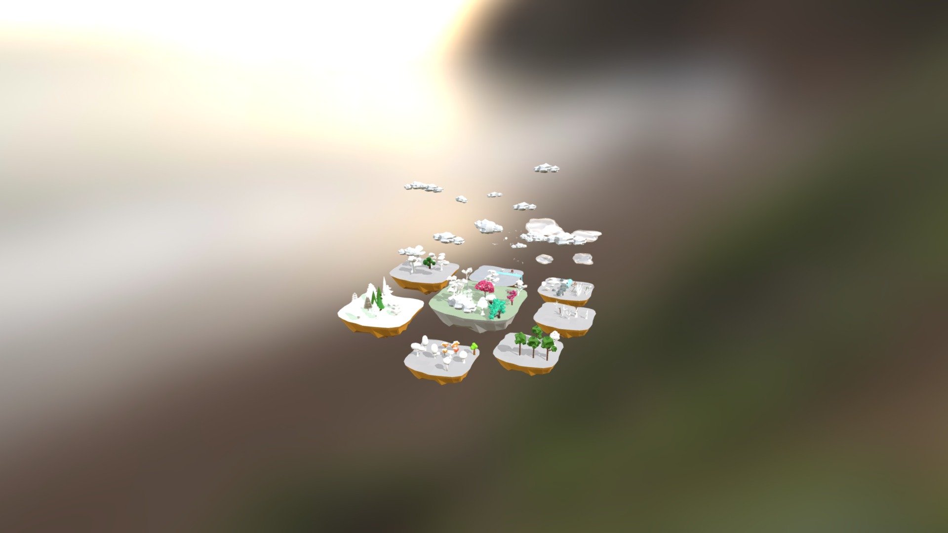 Low_poly_library - Download Free 3D model by ptabriz [234ce5e] - Sketchfab