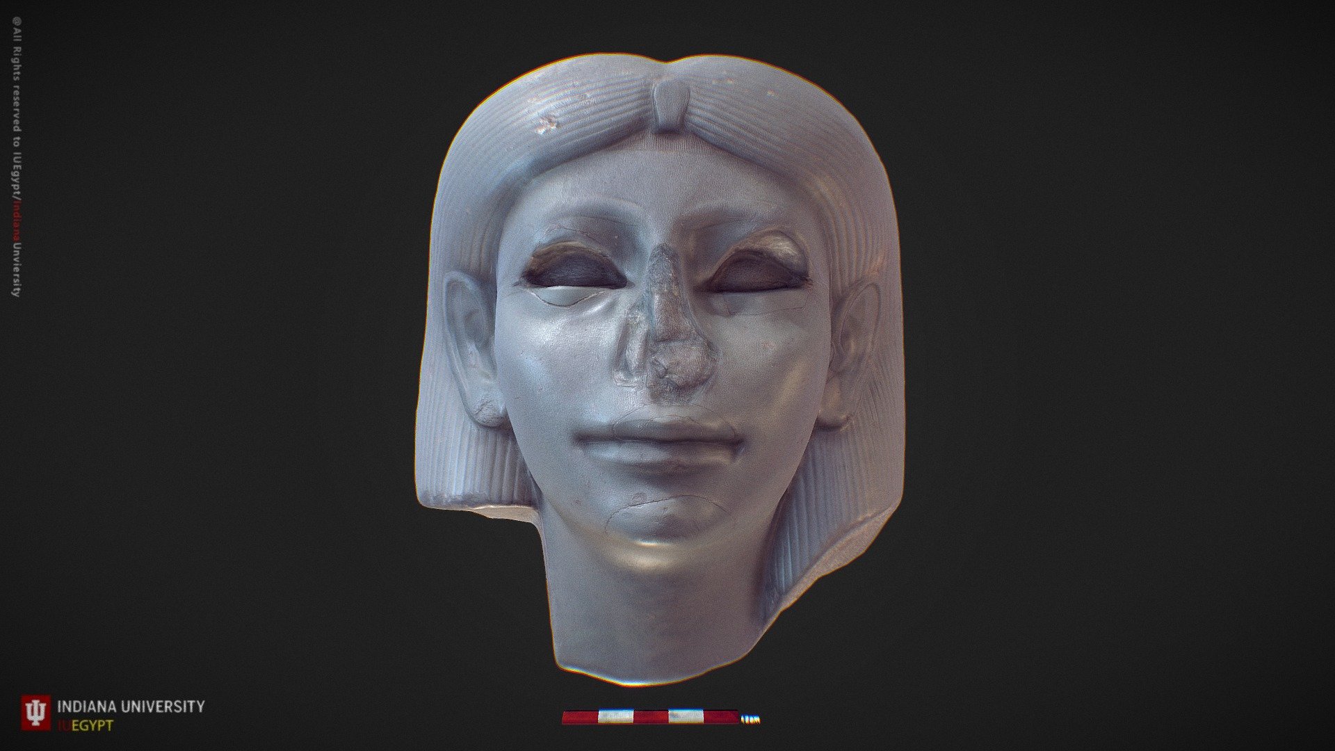 Head from a Female Sphinx - Download Free 3D model by iuegypt [234ddfe ...