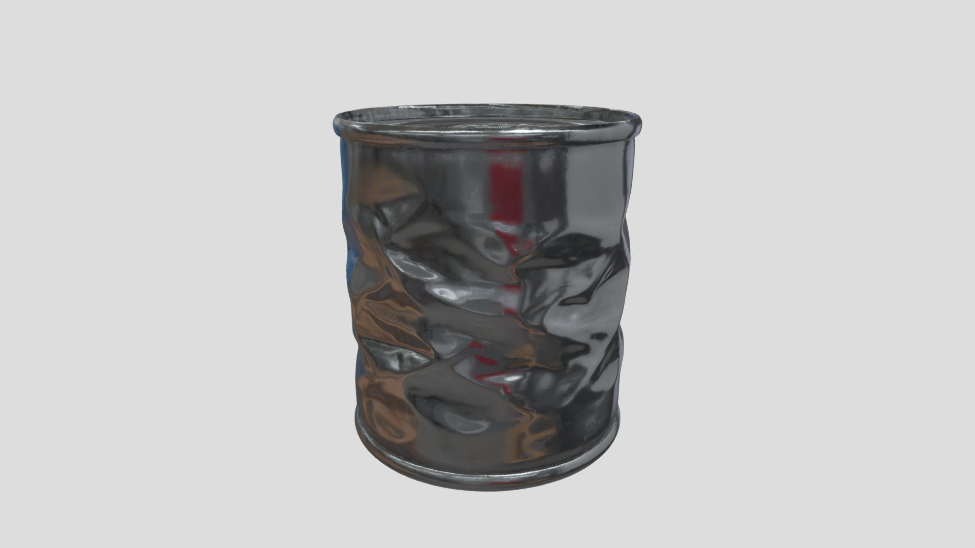 Crushed Can - Download Free 3D model by kooku (@kooku_) [234e8a1 ...