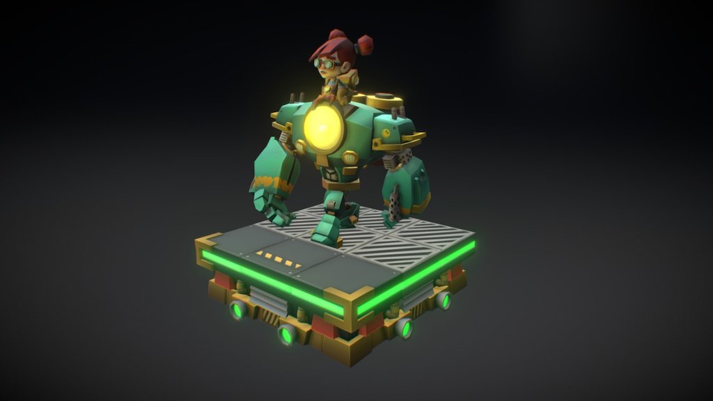Vesta Team - 3D model by GamesFinalboss [234f230] - Sketchfab