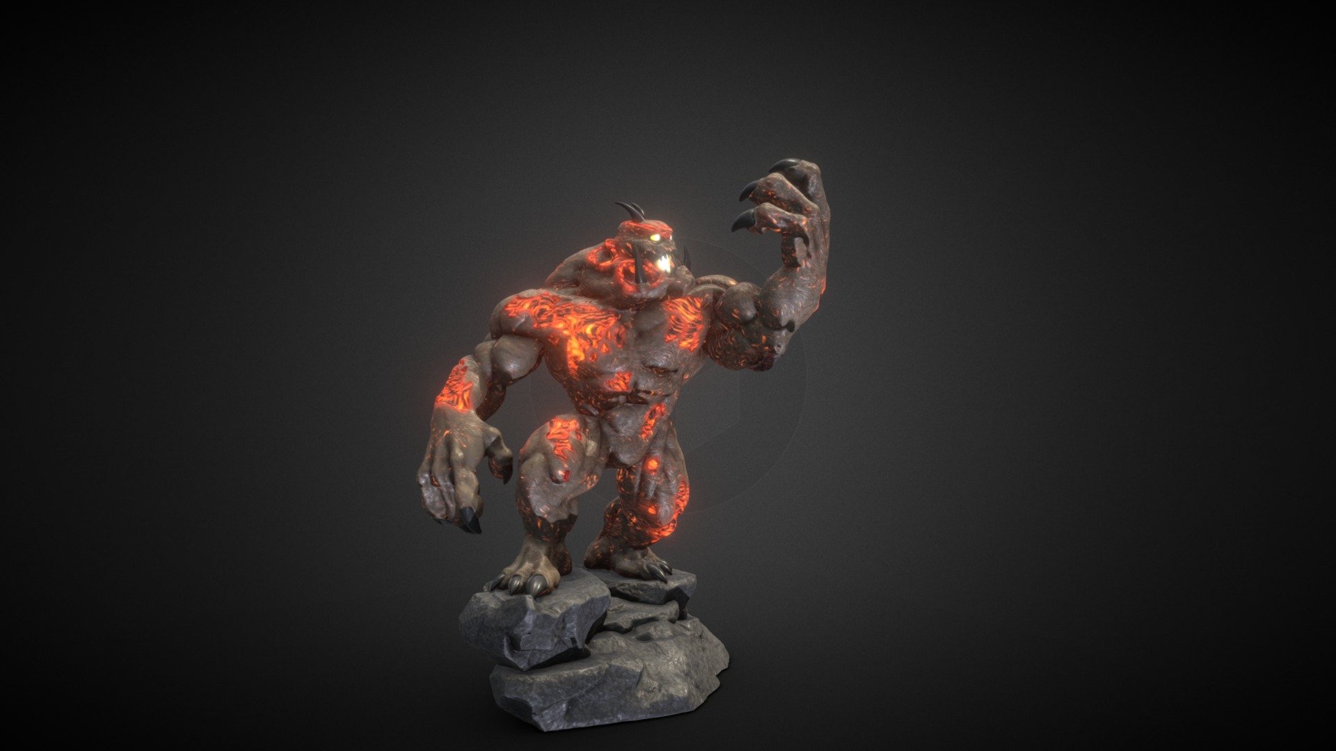 MONSTER_01 - 3D model by KUMALABS [234fa70] - Sketchfab