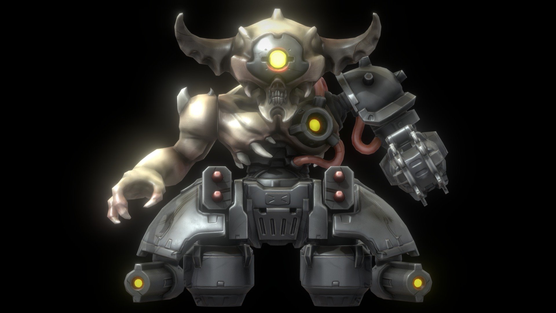 DOOM eternal doomhunter - Download Free 3D model by DJ_Nugget [234fd41 ...