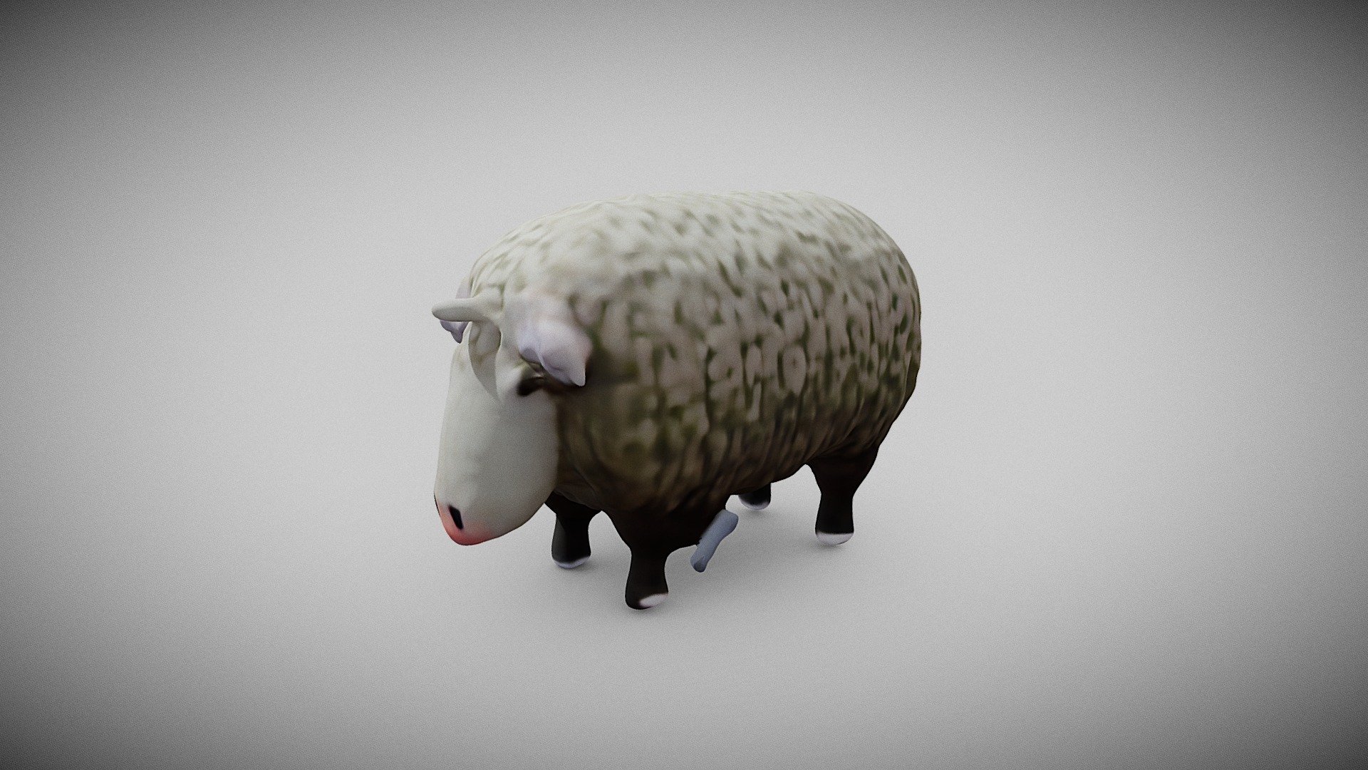 Big Sheep With Lot Of Wool - version 4 - Download Free 3D model by ...