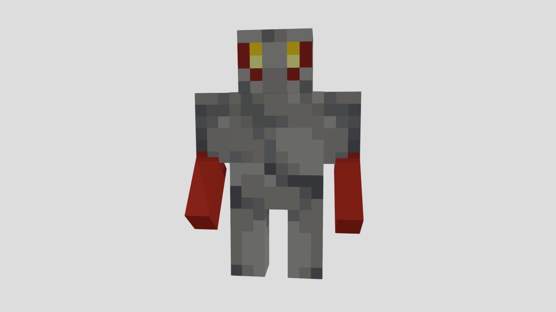 Mini Redstone Golem - Minecraft Heroes - Download Free 3D model by ...
