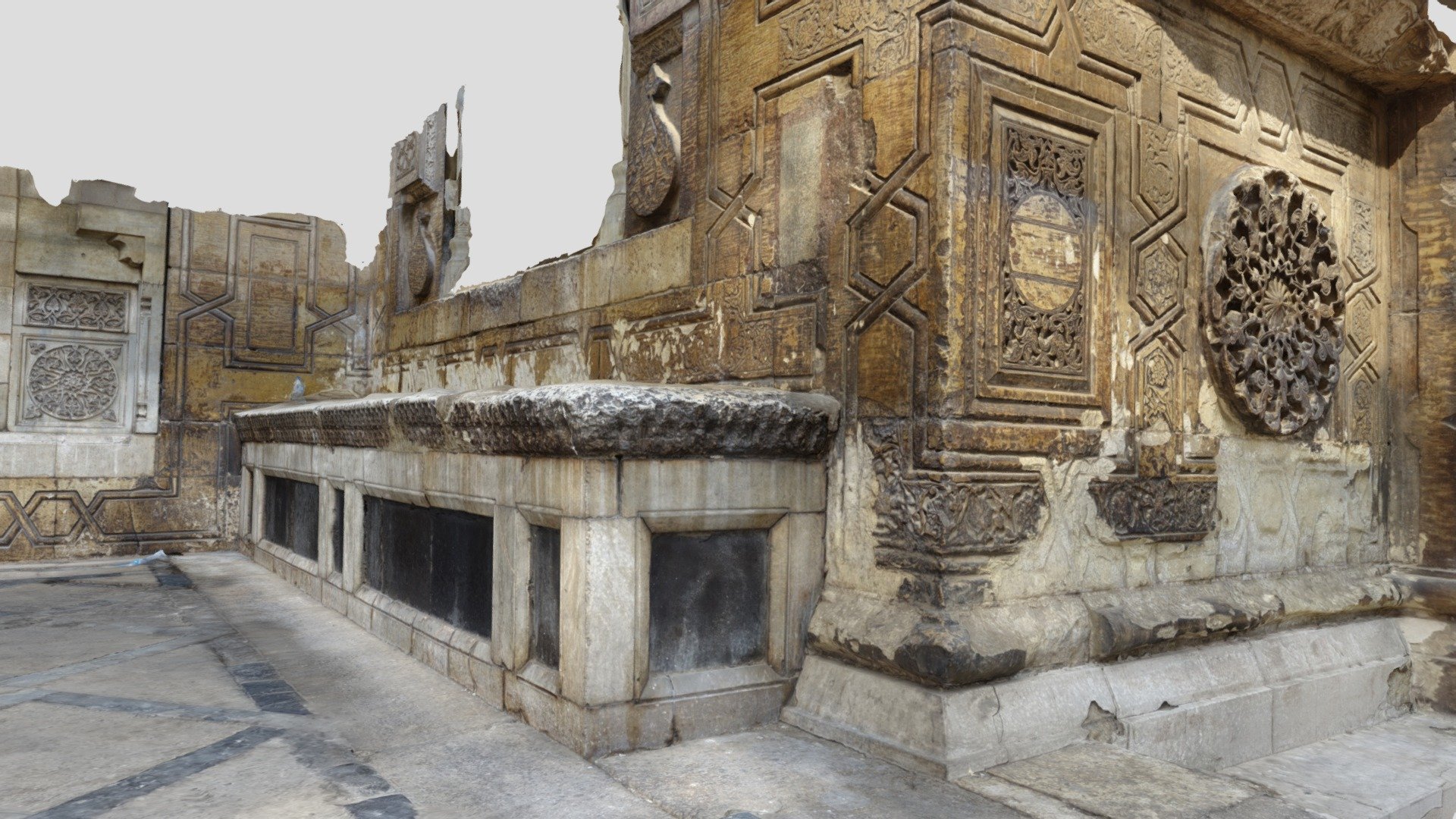 Sultan Hasan Mosque | Cairo - 3D model by SJoudeh [2353eb2] - Sketchfab
