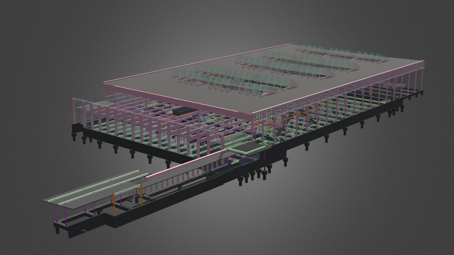 NLC Trades Training Centre - 3D model by Interwest [2355c36] - Sketchfab