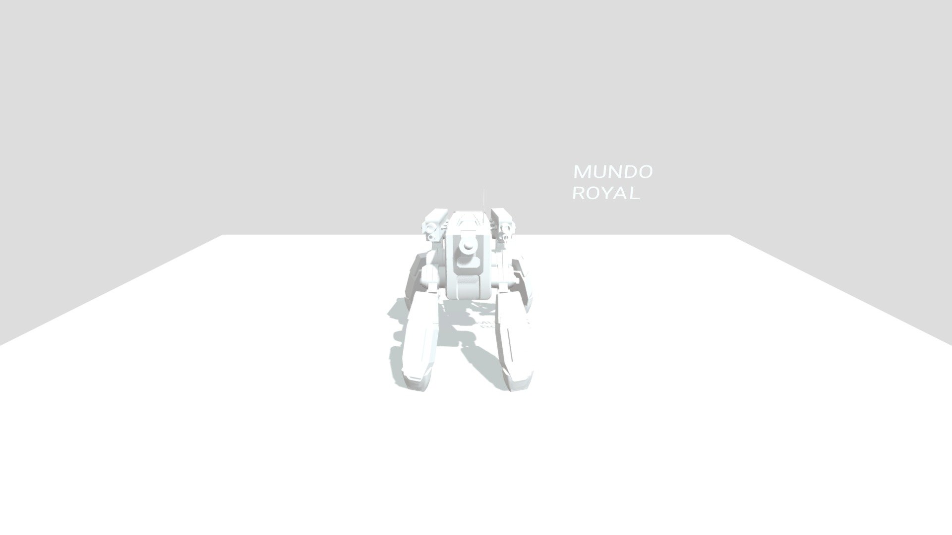 robot_4_legs_light_copy - 3D model by fudsgoogl [2356289] - Sketchfab