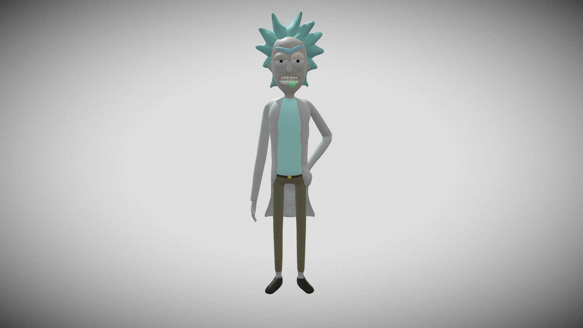 Rick Sanchez - 3D model by martinfuks [2356be8] - Sketchfab
