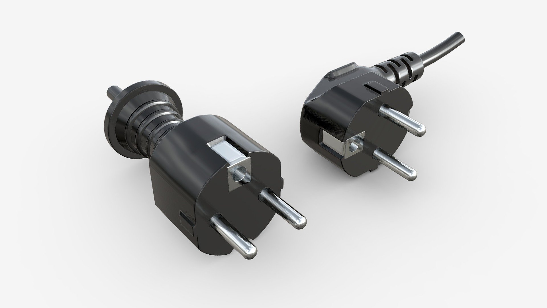 Power cord plugs - Buy Royalty Free 3D model by HQ3DMOD (@AivisAstics ...