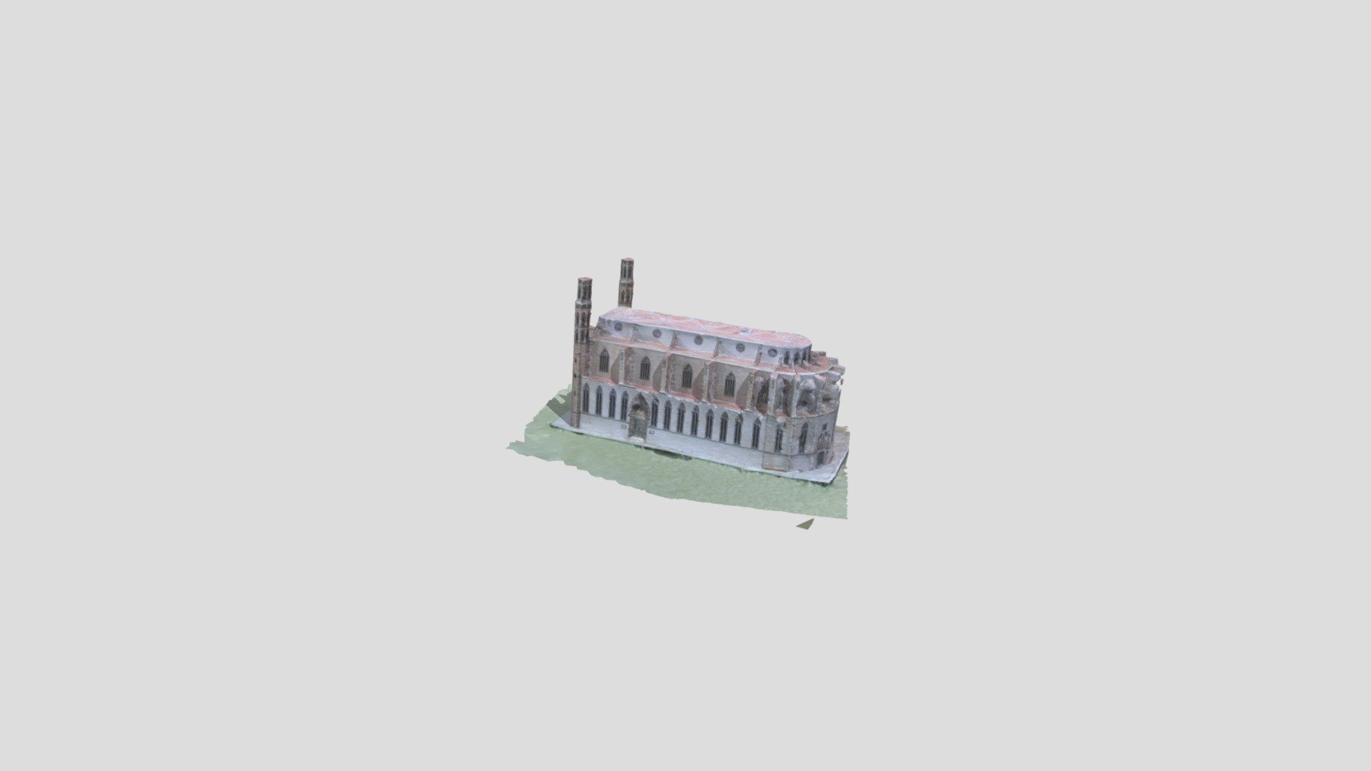 santa maria del mar - 3D model by moha.diop [2357dbf] - Sketchfab