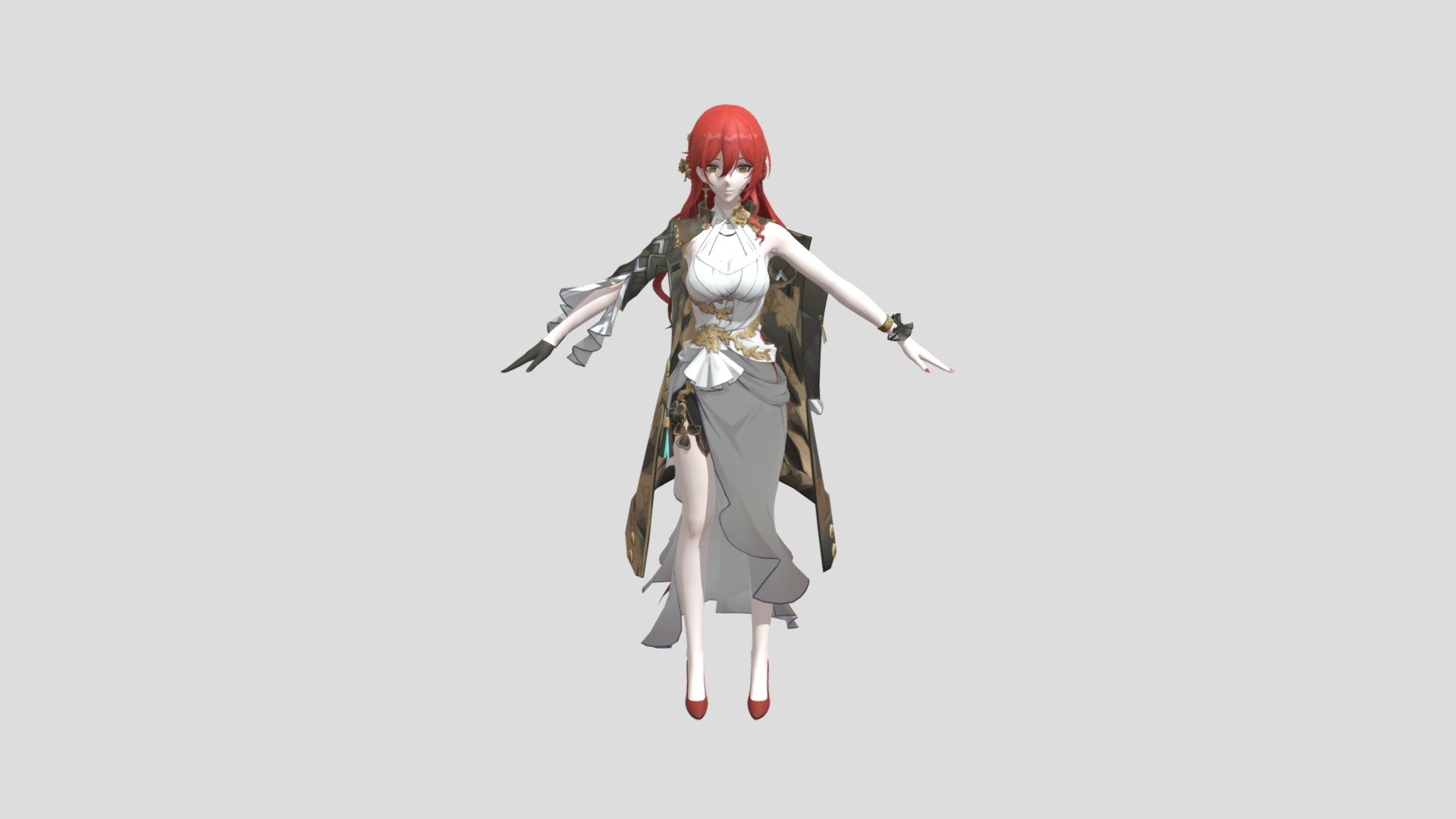 Himeko Star rail - Download Free 3D model by ilyakardailskiy [235852d ...