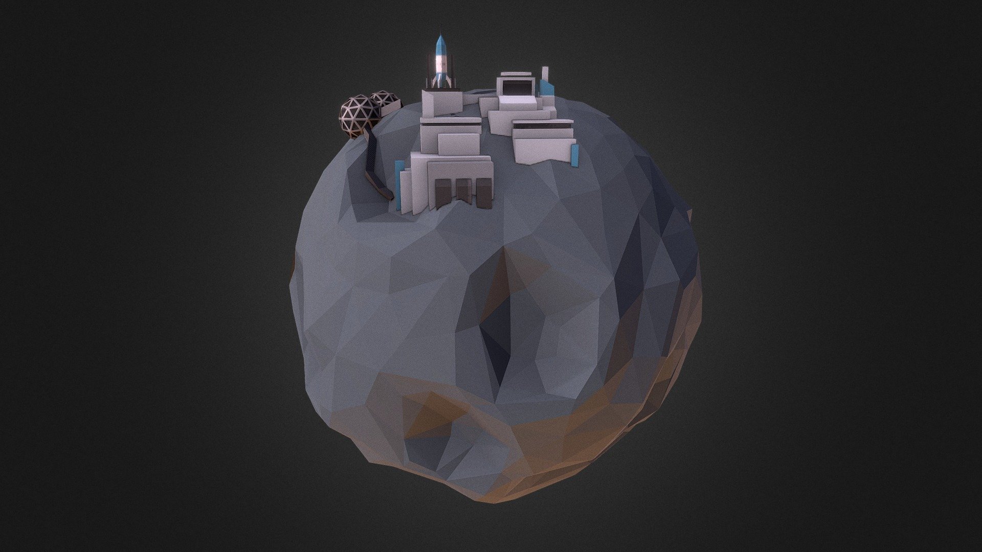 Episode 84 - Moon Base - Download Free 3D model by dartuchiwa [235b100 ...