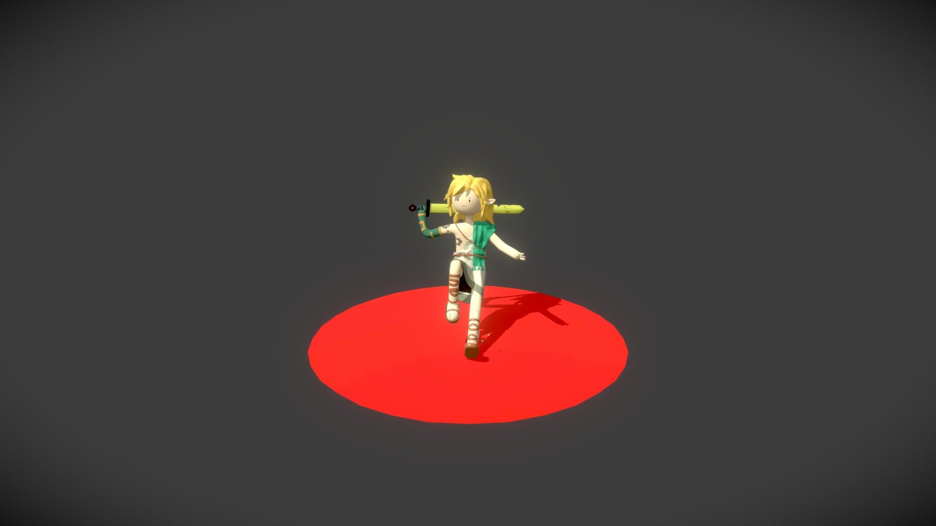 Link Adventure time - 3D model by mark (@markix98) [235b6f0] - Sketchfab