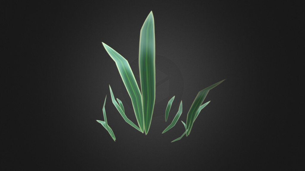 Grass Tuft - 3D model by Karen Koon (@RadiantTies) [235ed14] - Sketchfab