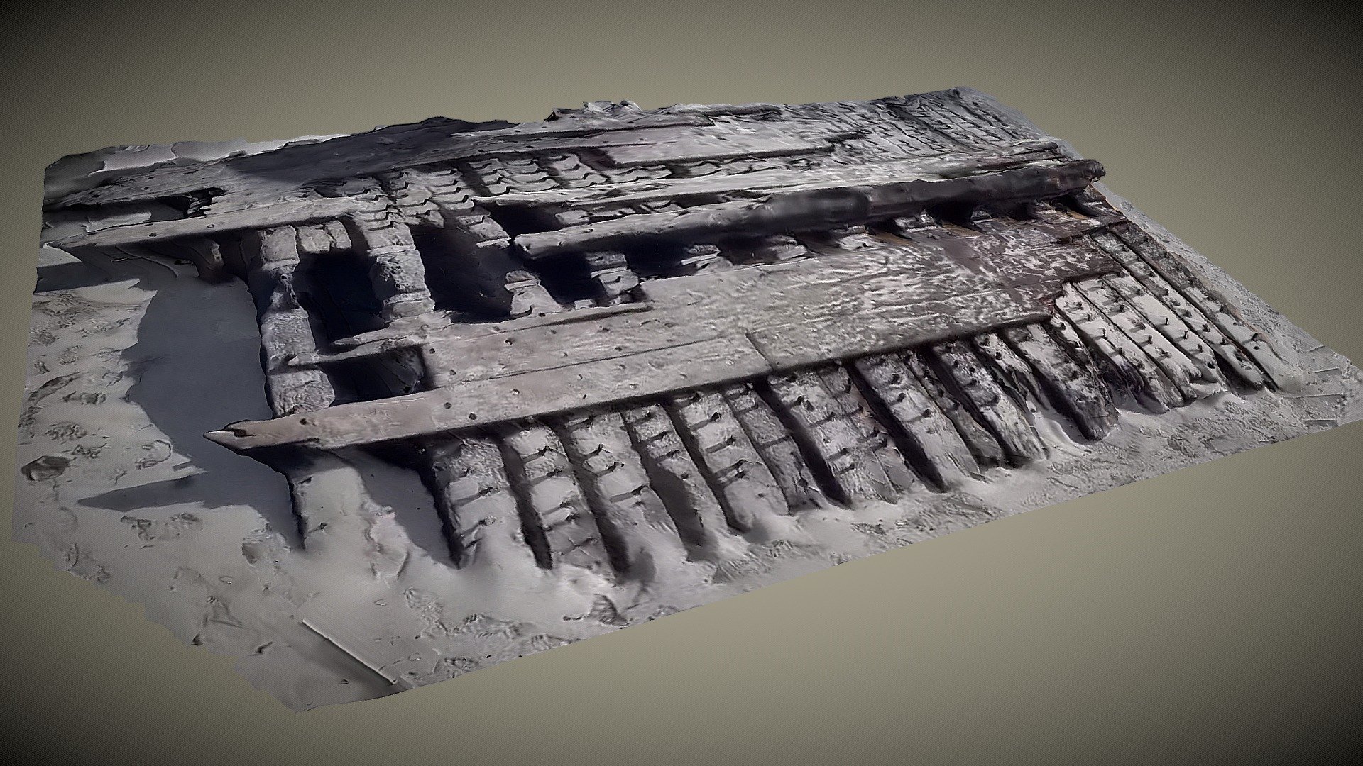 Sanday wreckage Orkney - Download Free 3D model by Stichting Archeos ...