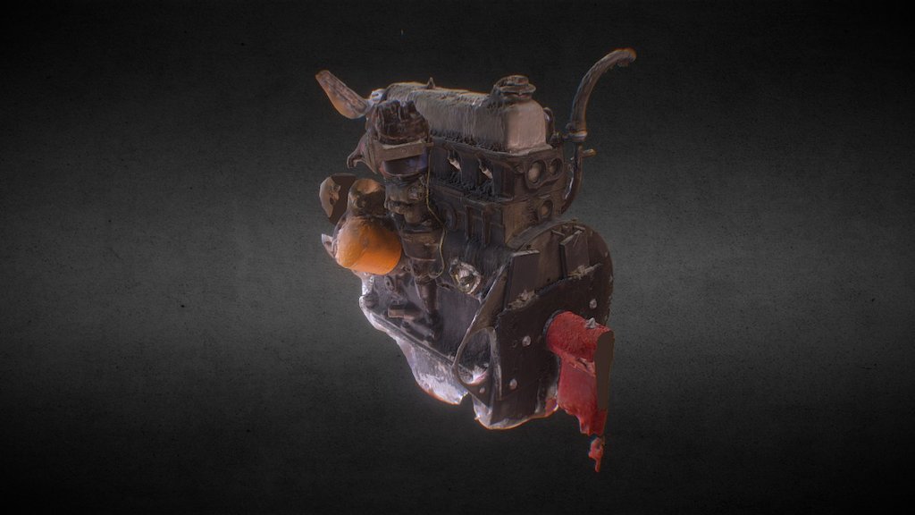 Triumph Spitfire Engine testscan - 3D model by 3DprintTechDesign ...
