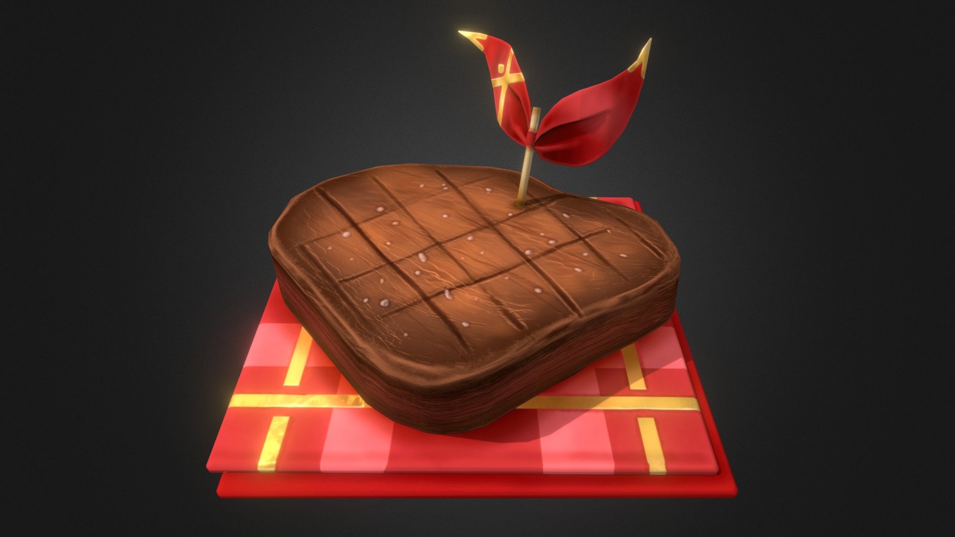 Outrider's Champion Steak! - Download Free 3D model by François Le ...
