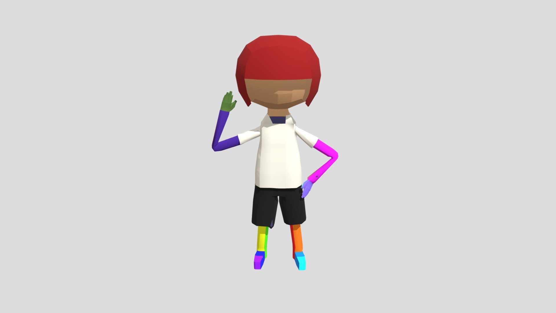 角色1 POSE - 3D model by any (@any0927670086) [2361e21] - Sketchfab