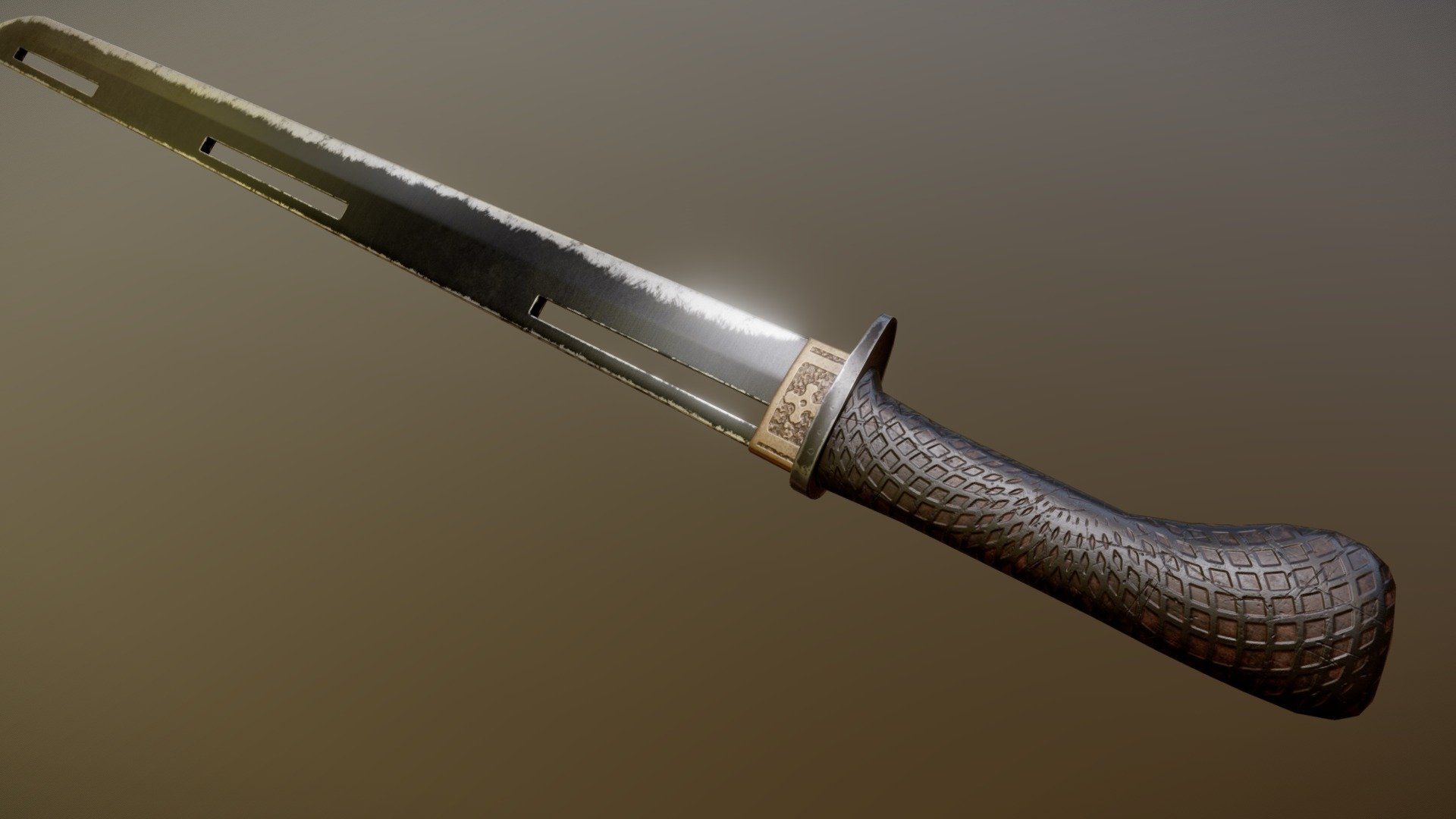 Modern Assassins Sword 01 Buy Royalty Free 3d Model By Karl182