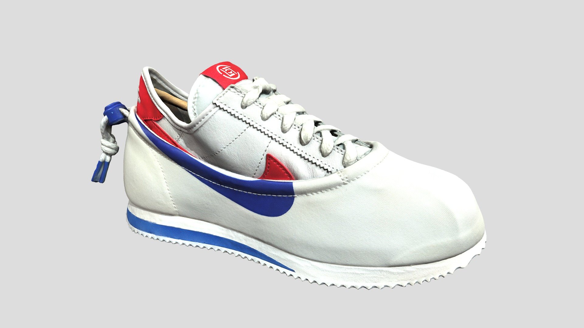 NIKE x CLOT CORTEZ - 3D model by RockboundAdventurer [2362faa] - Sketchfab