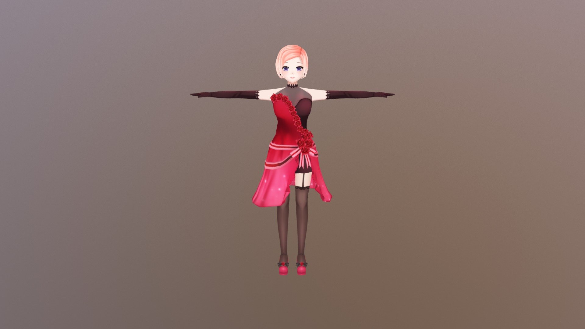 Girl4 14 - Buy Royalty Free 3D model by thebome [2364729] - Sketchfab Store