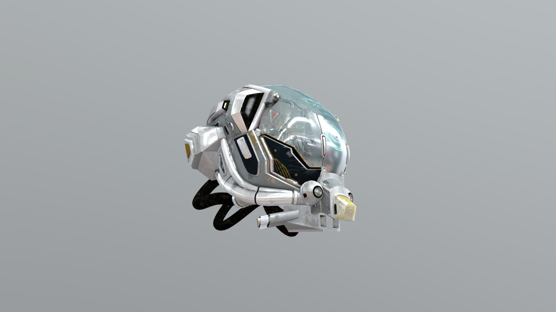 Damaged Helmet - 3D model by kh8608.park [2366053] - Sketchfab