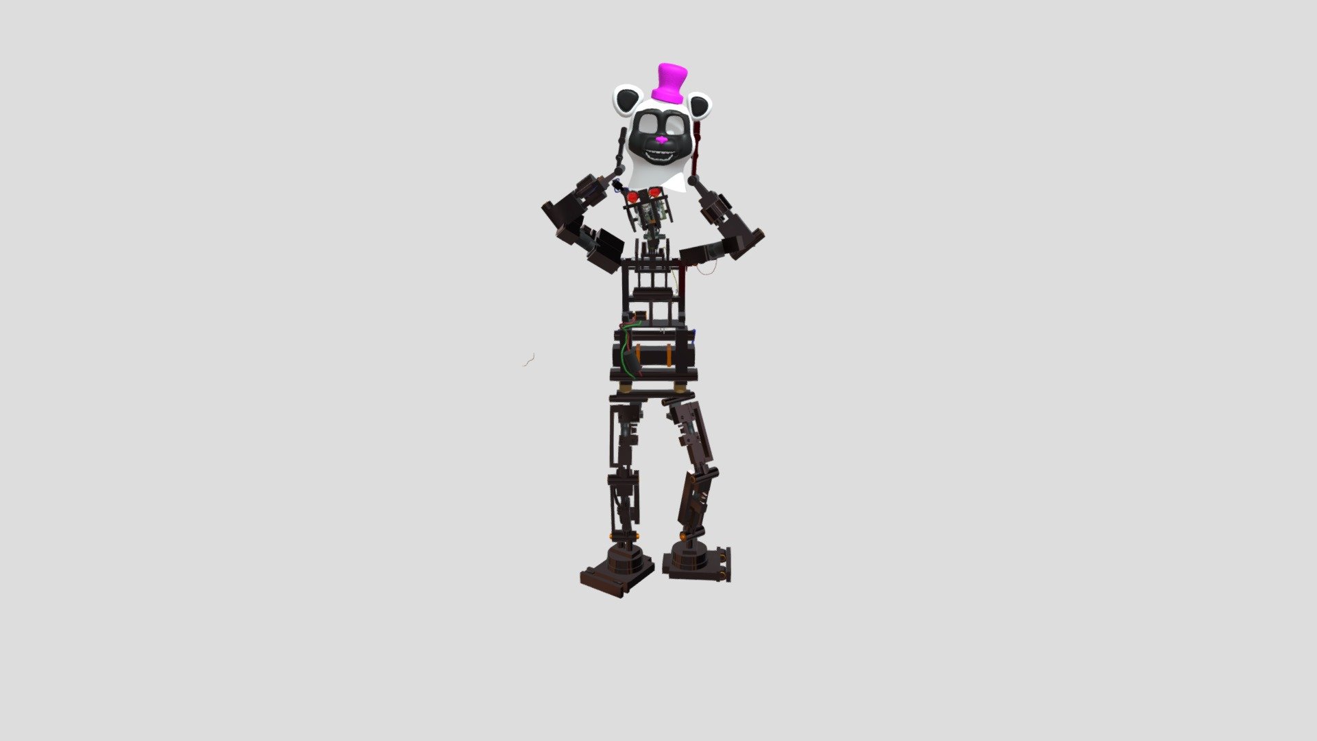 realistic_freddy_endoskeleton_fnaf - 3D model by FNAF ART ...