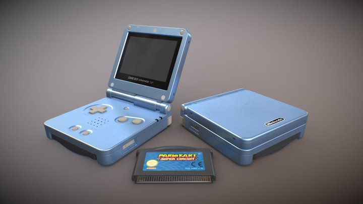 Handheld-console 3D models - Sketchfab