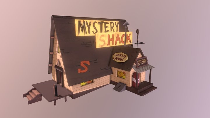 Gravityfalls 3D models - Sketchfab