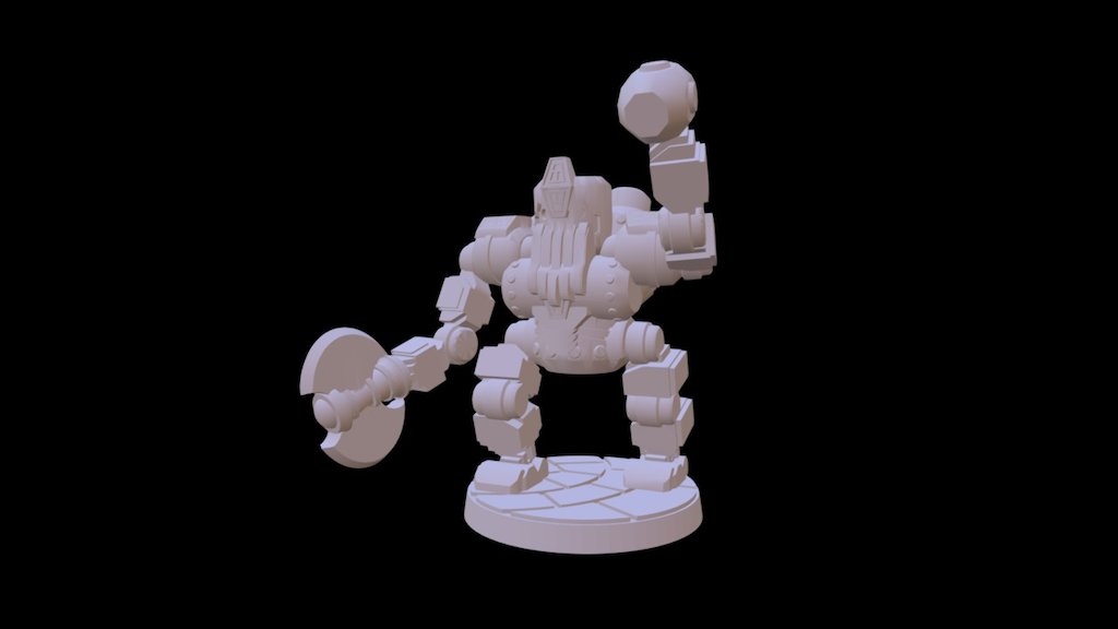 Dwarven Automaton - 3D model by dutchmogul [23696f0] - Sketchfab