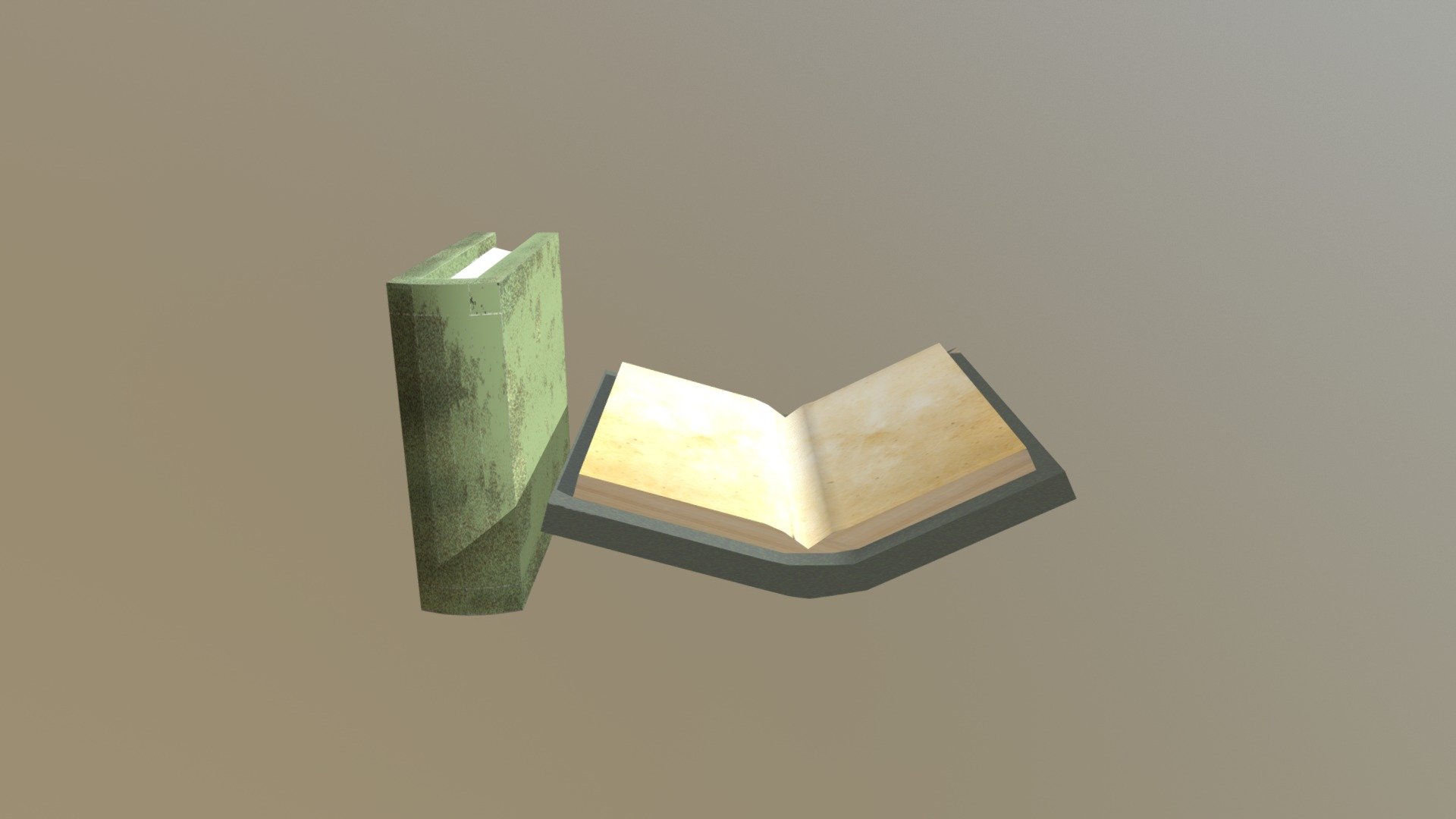 Green Book - 3D model by EdFab [2369835] - Sketchfab