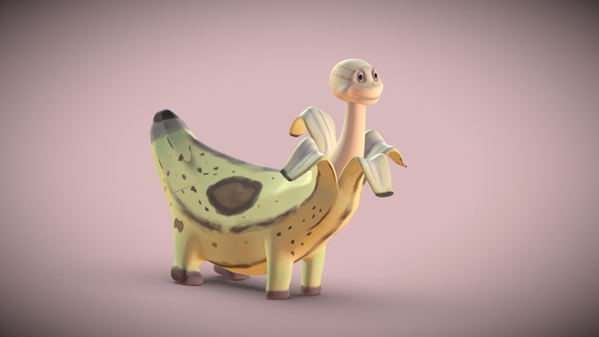 bananasaurus low poly - Download Free 3D model by highpoly_andrew ...