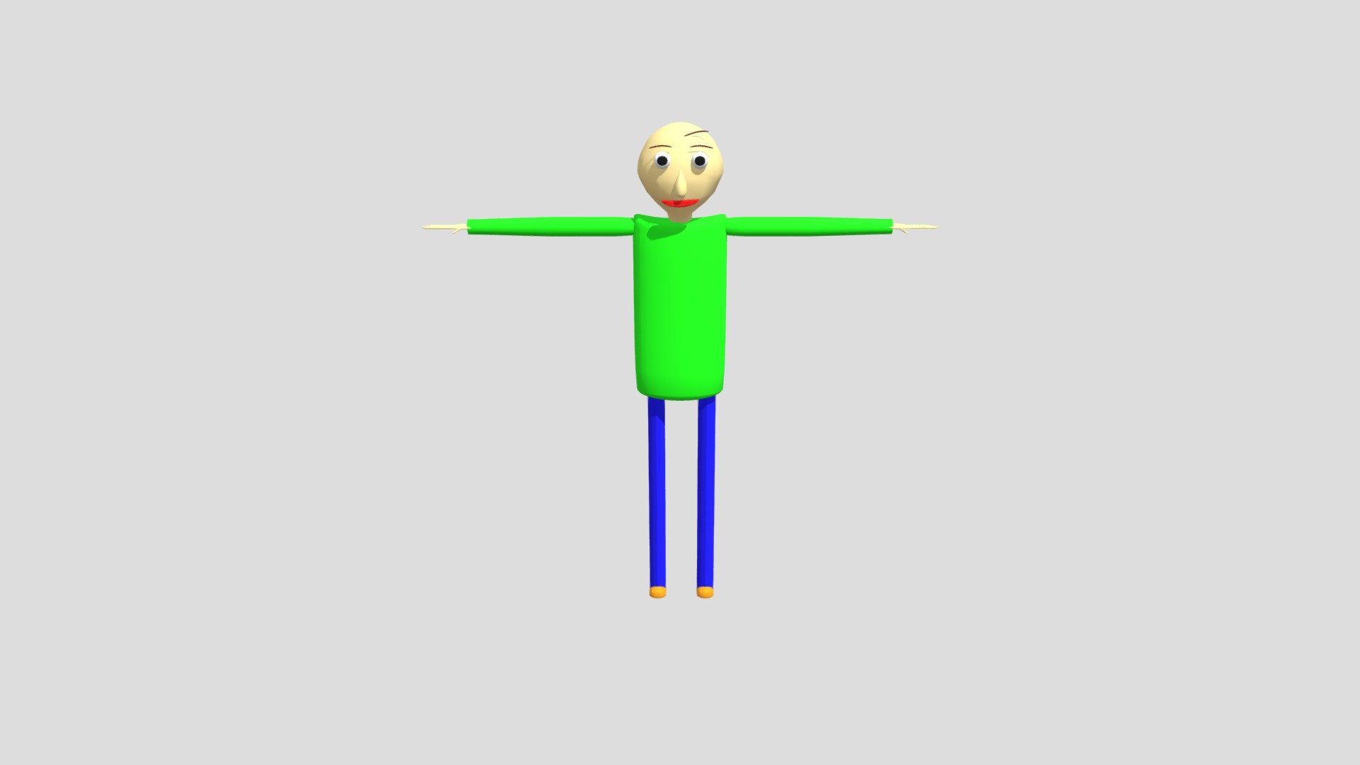 Angrygal Baldi - Download Free 3D model by BaldiMaker3000 ...