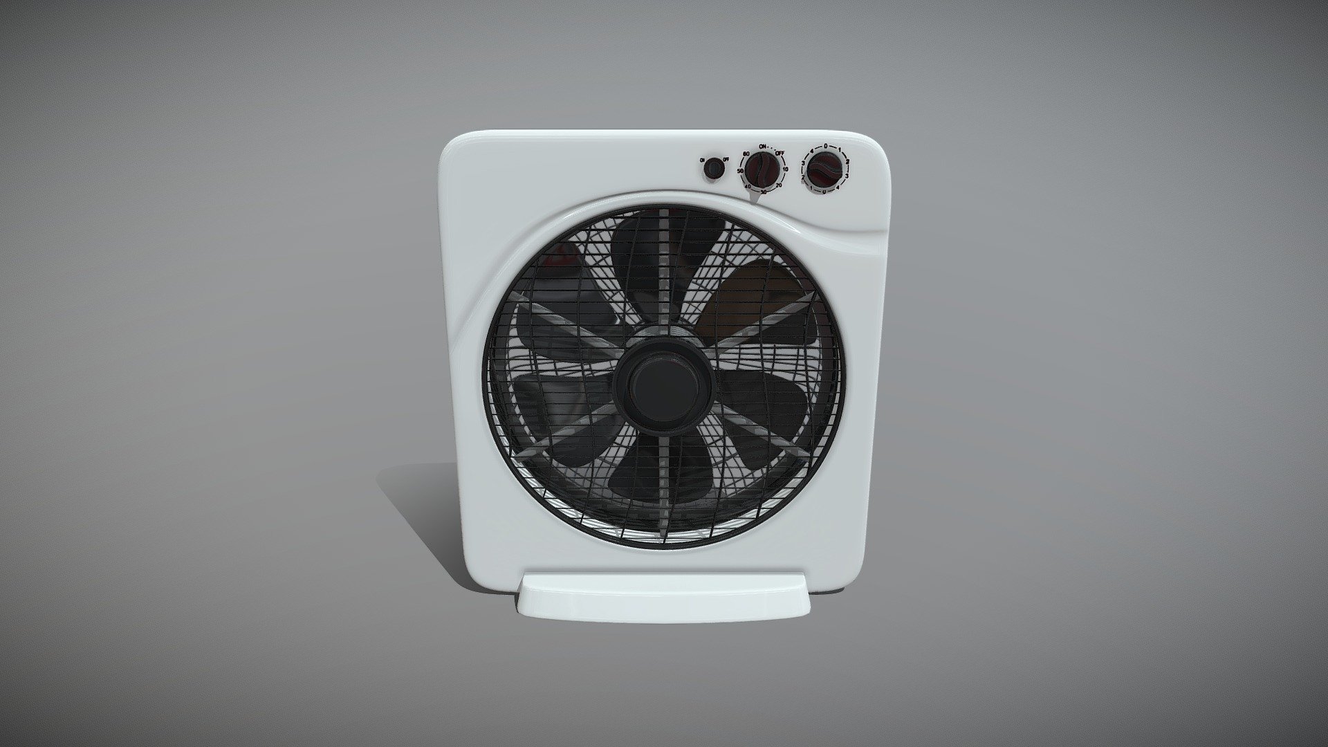 BoxFan - 3D model by Tun.Htet.Paing [236cf49] - Sketchfab