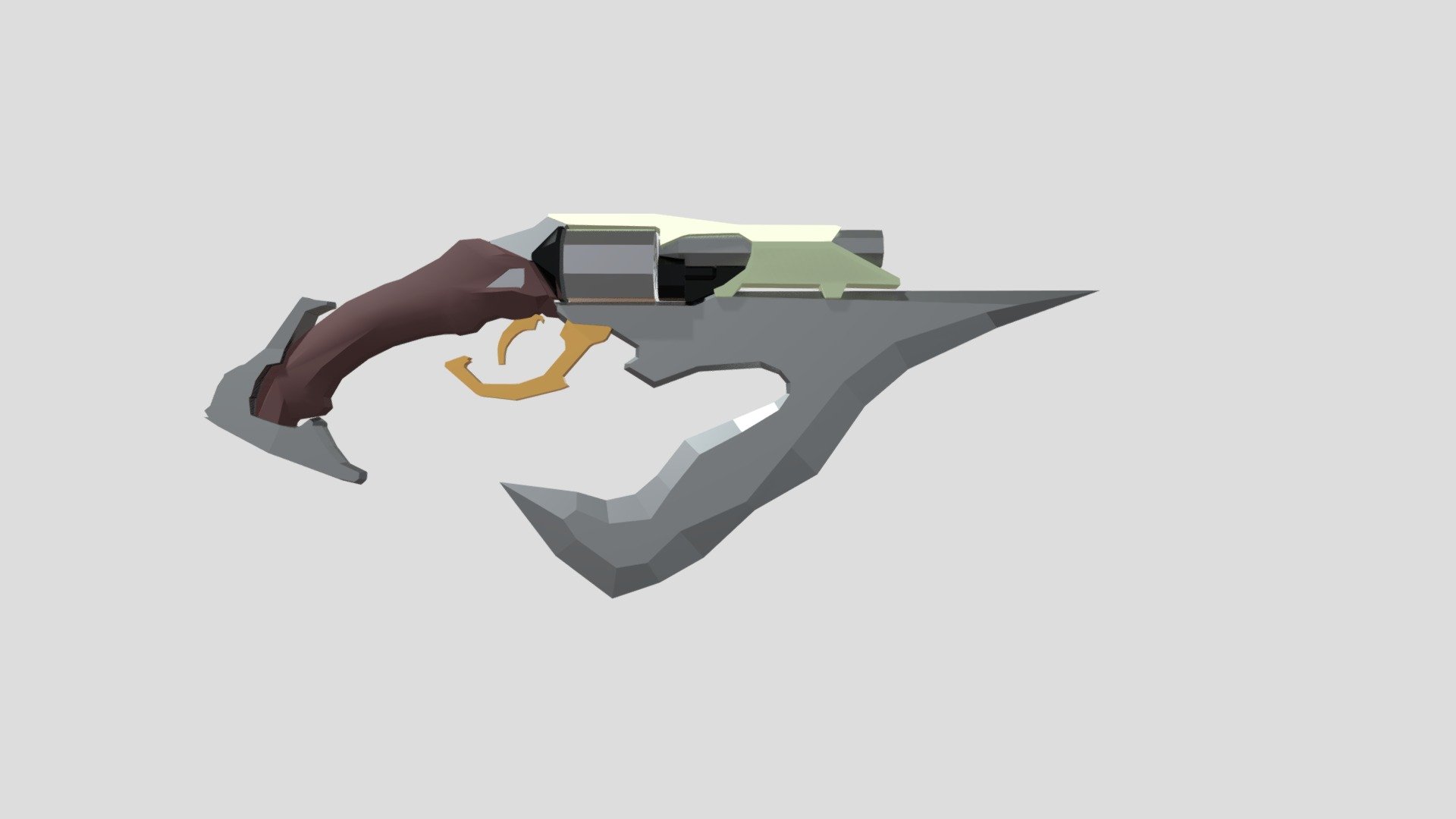 alien pistol - 3D model by shade1101 [236cfd8] - Sketchfab